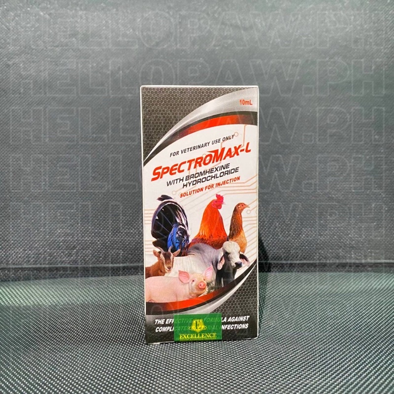 Spectromax-L with Bromhexine Hydrochloride 10 ml (ACTUAL PIC) | Shopee ...
