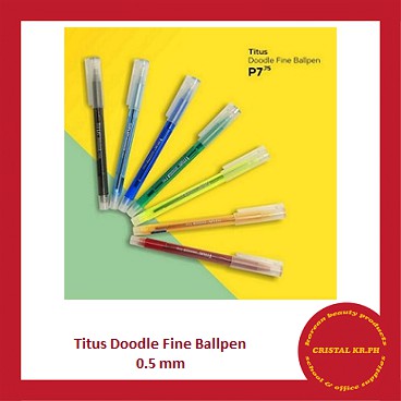 Titus Doodle Fine Ballpen 0.5mm | Shopee Philippines