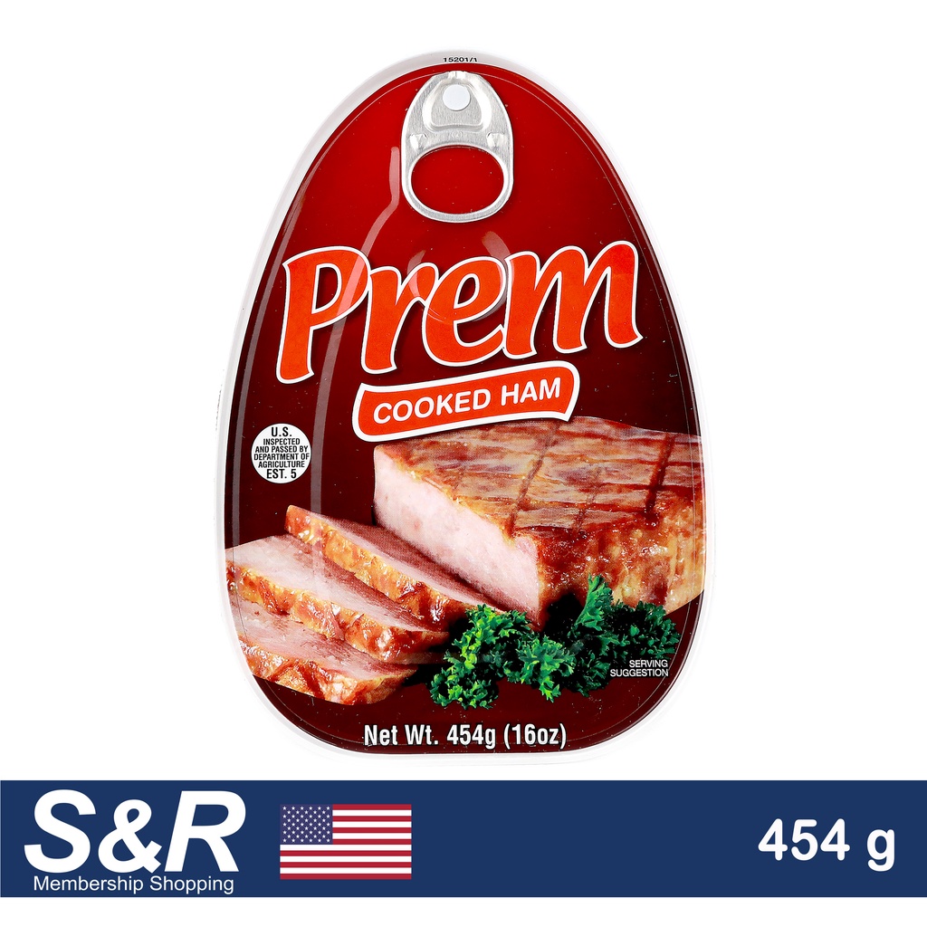 Prem Cooked Ham 454g | Shopee Philippines