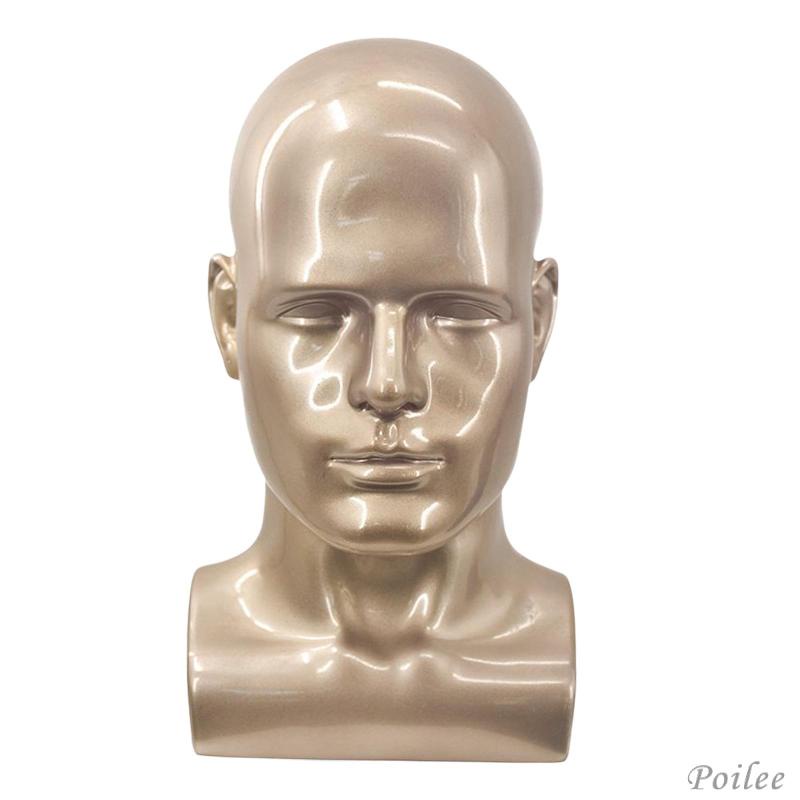 [ Mans Head Display Stand, Display Bust Stand Holder, PVC Male ...