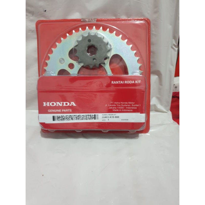 Gear set/chain set CBR150R, CB 150 R Old original AHM | Shopee Philippines