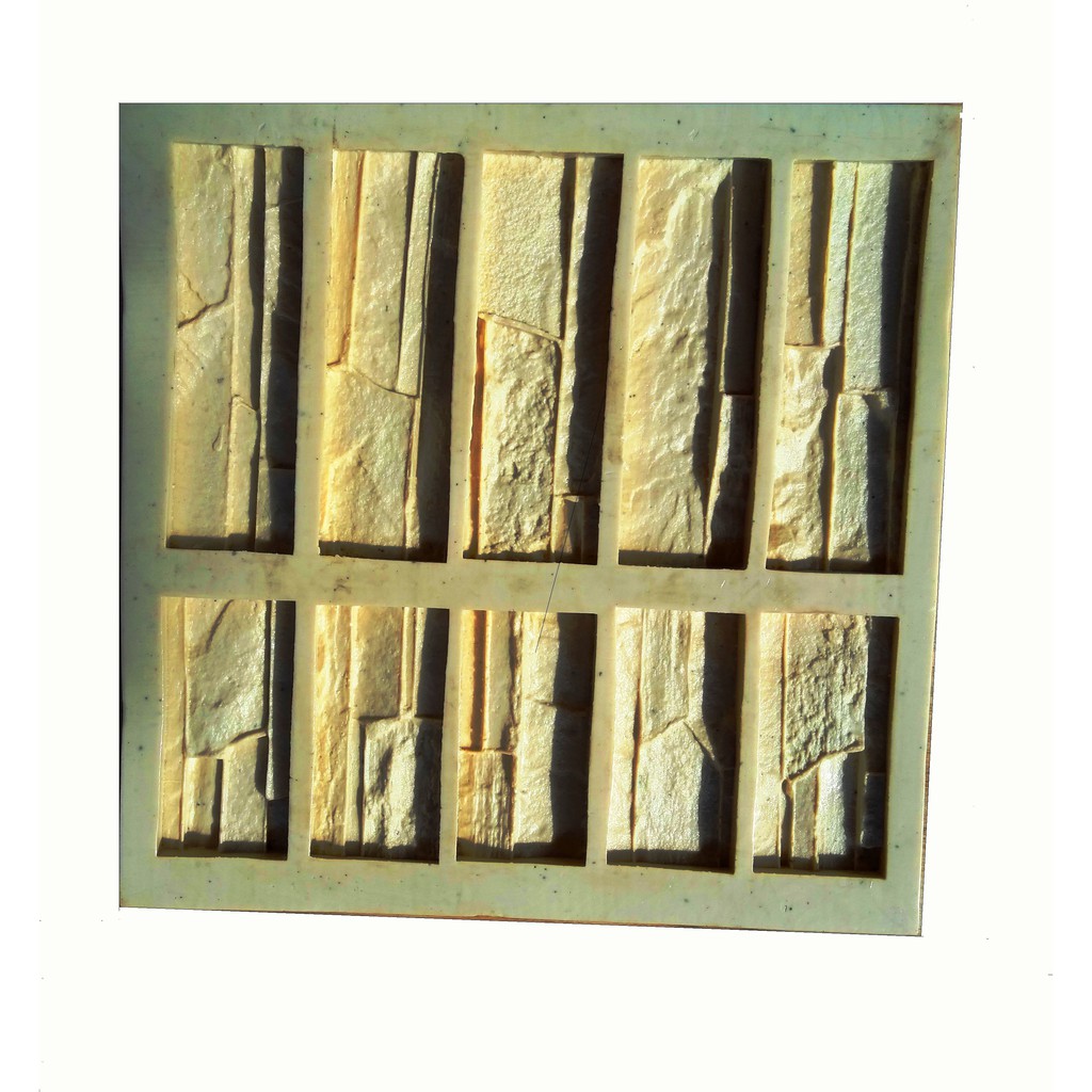 Reef Stone Silicone Natural Stone Effect Wall Cladding Mould | Shopee ...