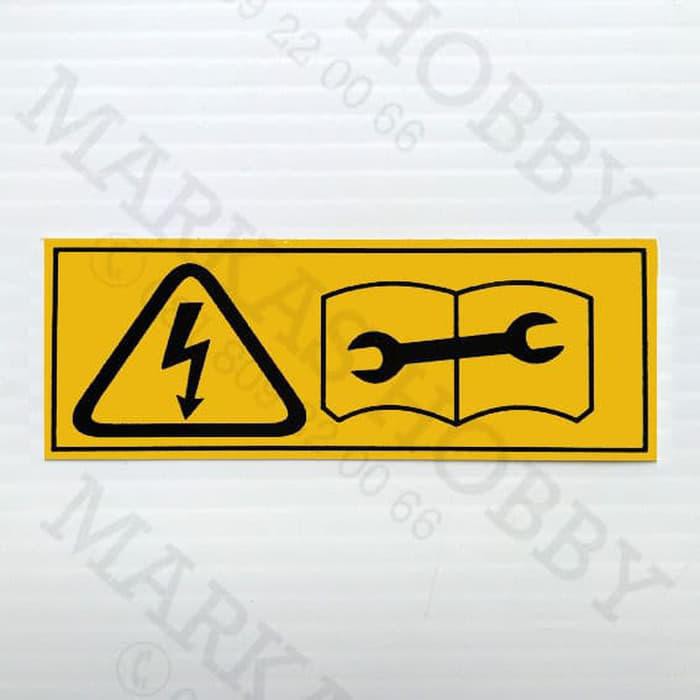 Electric Stickers (Warning Sign) | Shopee Philippines