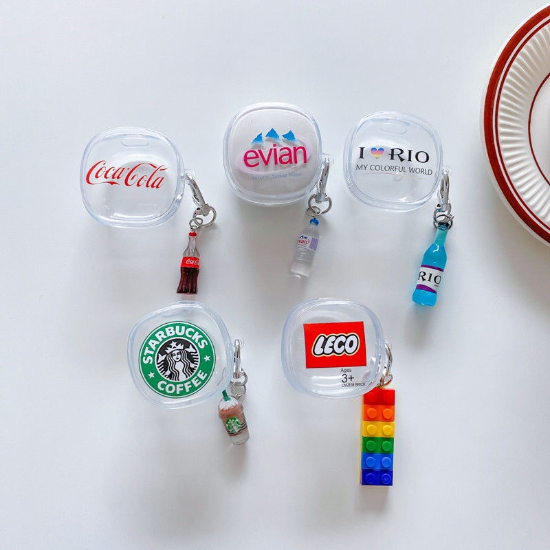 Baseus Wm01 earphone Cover Cartoon Transparent Bluetooth Silicone Soft ...