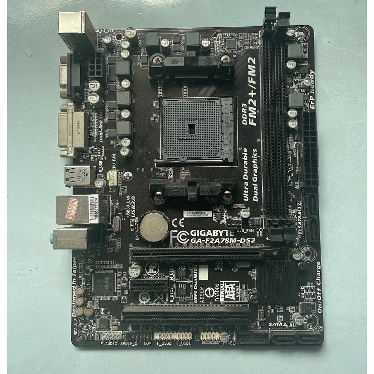 Gigabyte GA-F2A68HM-S1 FM2 FM2+ motherboard suppport a8 7680k DDR3 ...