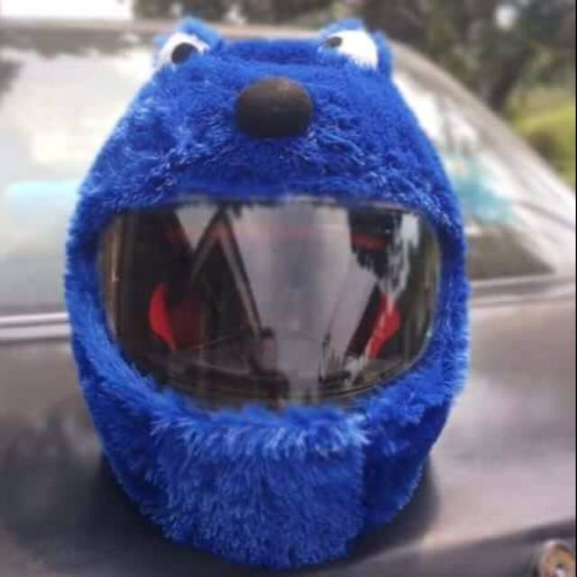 Blue elmo helmet cover | Shopee Philippines