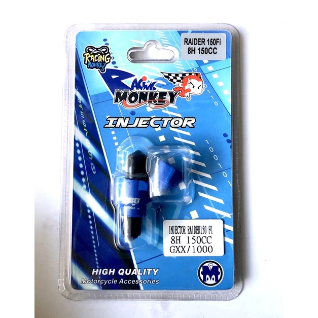 RACING MONKEY FUEL INJECTOR RAIDER150 Fi 8 HOLES | Shopee Philippines