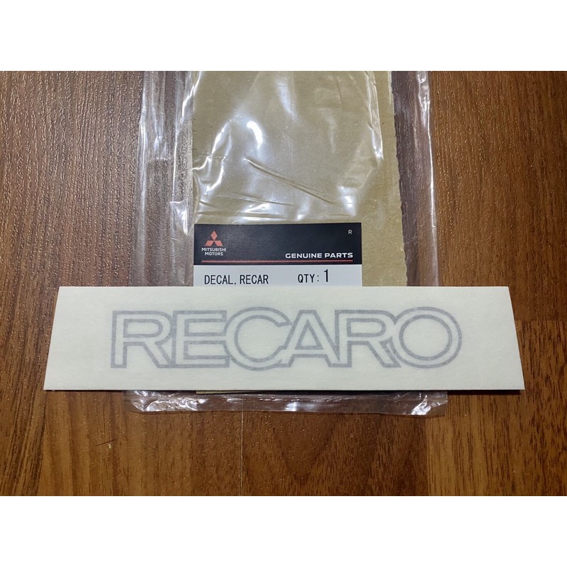 Bnew Orig Mitsubishi Recaro decal | Shopee Philippines