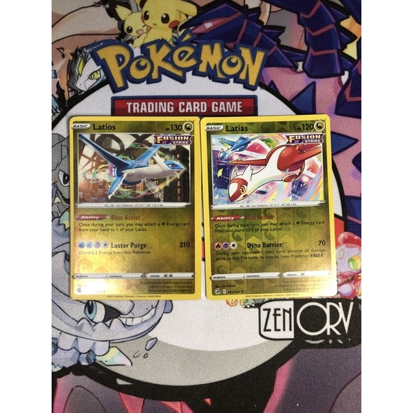Fusion Strike Reverse Holographic Pokemon Card TCG Cards Rev Holo ...