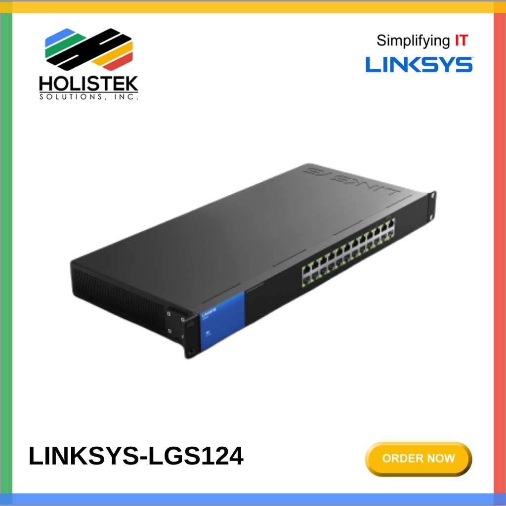 Linksys 24-Port Business Gigabit Switch (LGS124 I LGS 124) LGS124-AP I ...