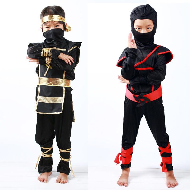 Ninja Costume for Kids Boys Halloween Costume United Nation Costume ...