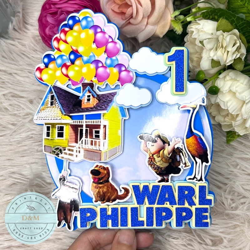 UP the Movie 3D Cake Topper | Shopee Philippines