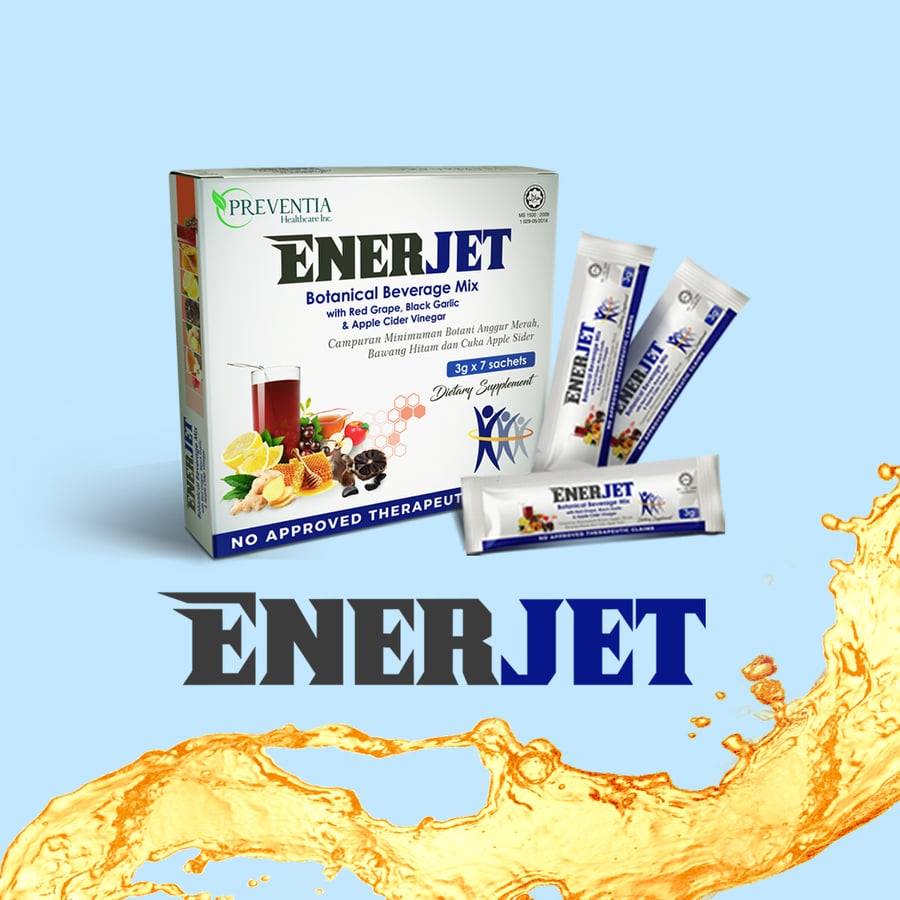 Enerjet 7 sachets in a box | Shopee Philippines