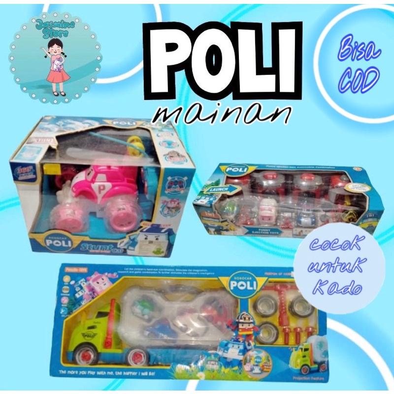 Children's Toys Robocar Poli Cars/ Poli Toys/Robotcar Toys/Robocar Poli ...