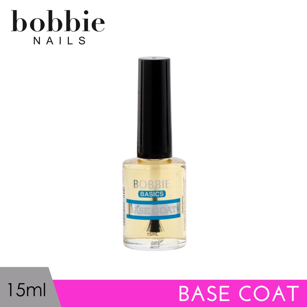 Bobbie Nails Nail Basics - Base Coat 15ml | Shopee Philippines