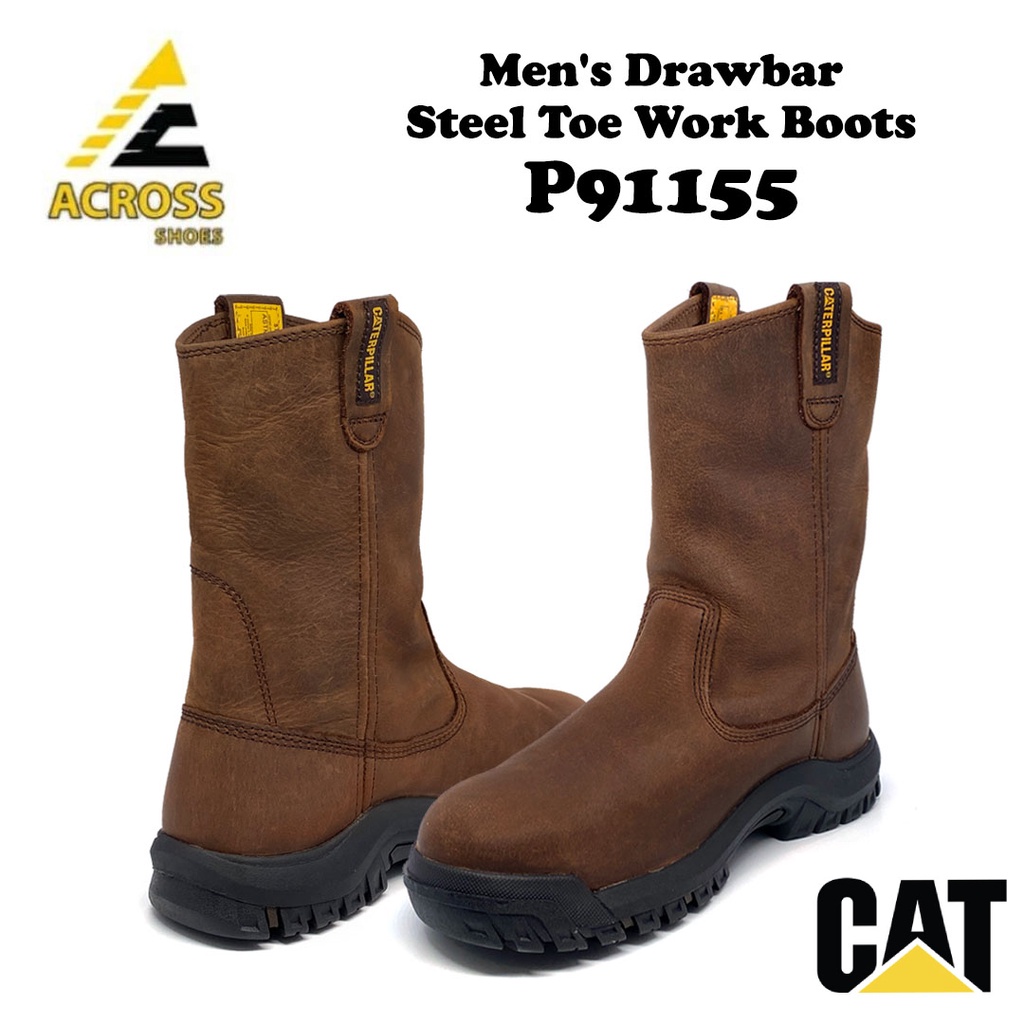 Caterpillar Men's Drawbar Steel Toe Work Boots CATC-P91155 | Shopee ...