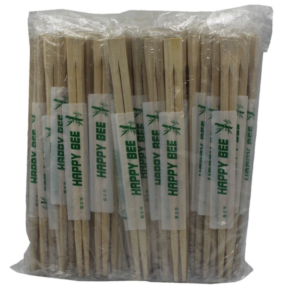 Happy Bee Bamboo Chopsticks (8 Inches) | Shopee Philippines