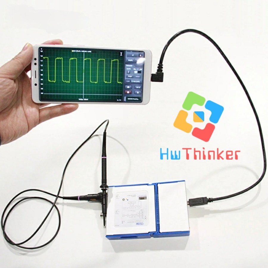 Osc482m USB Virtual Digital Portable Oscilloscope OSC482 M PC Android ...