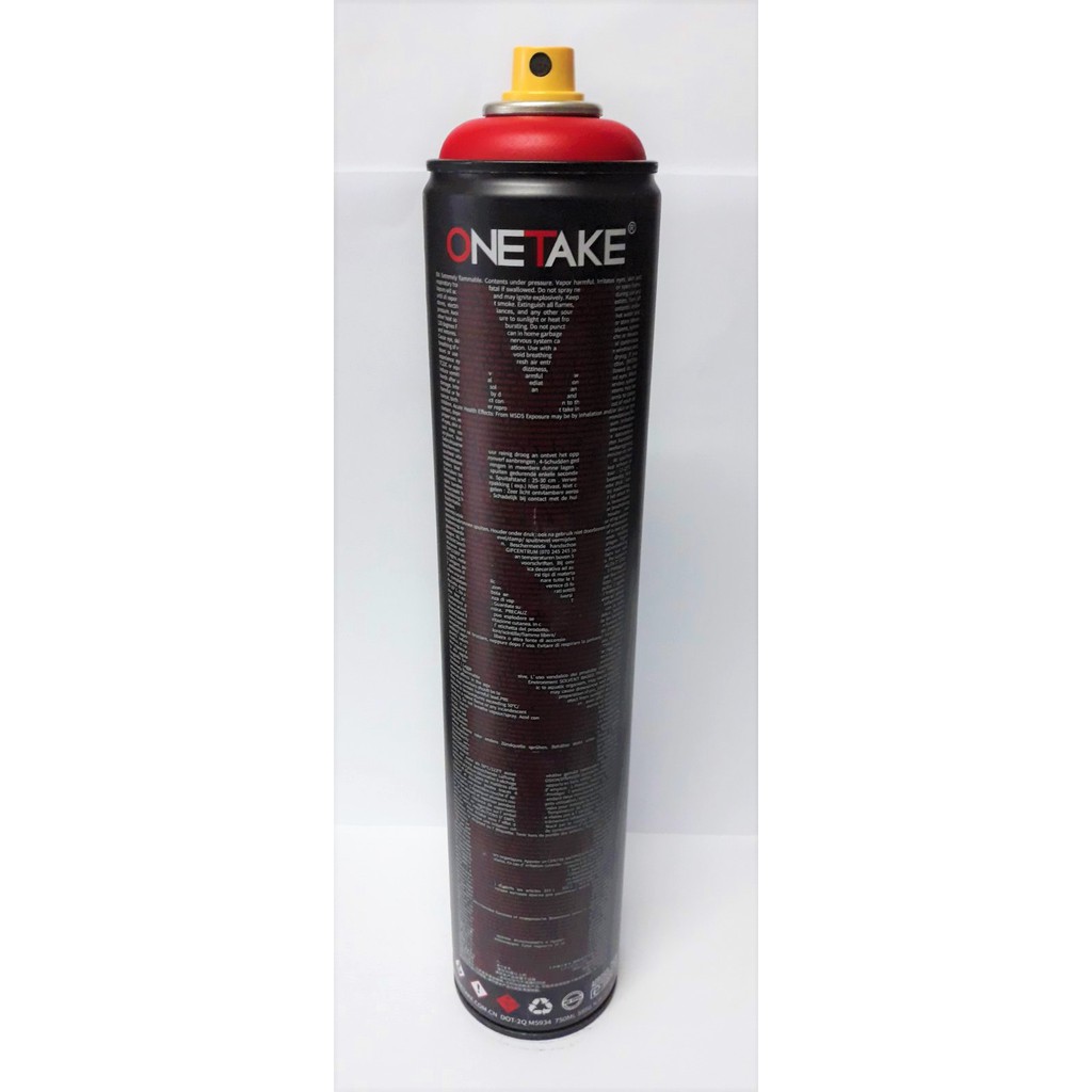 One Take Spray Paint Monster ( Full Red 200-4) | Shopee Philippines