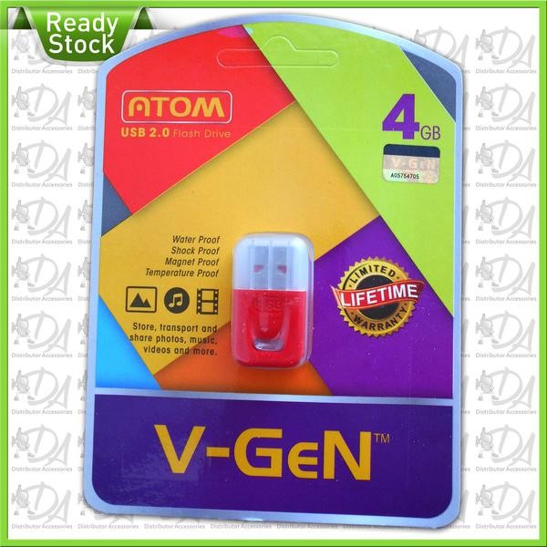 Vgen Flash Drive 4gb Atom/FD/USB Flash disk laptop Computer 4gb 8gb ...