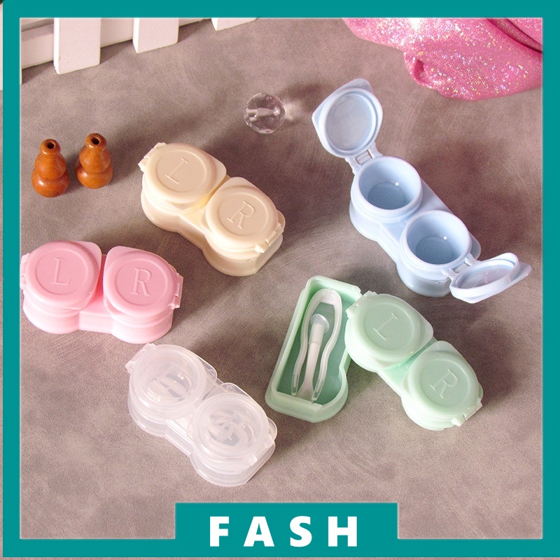 Portable Cute Contact Lenses Box Lens Case For Eyes Care Kit Candy ...