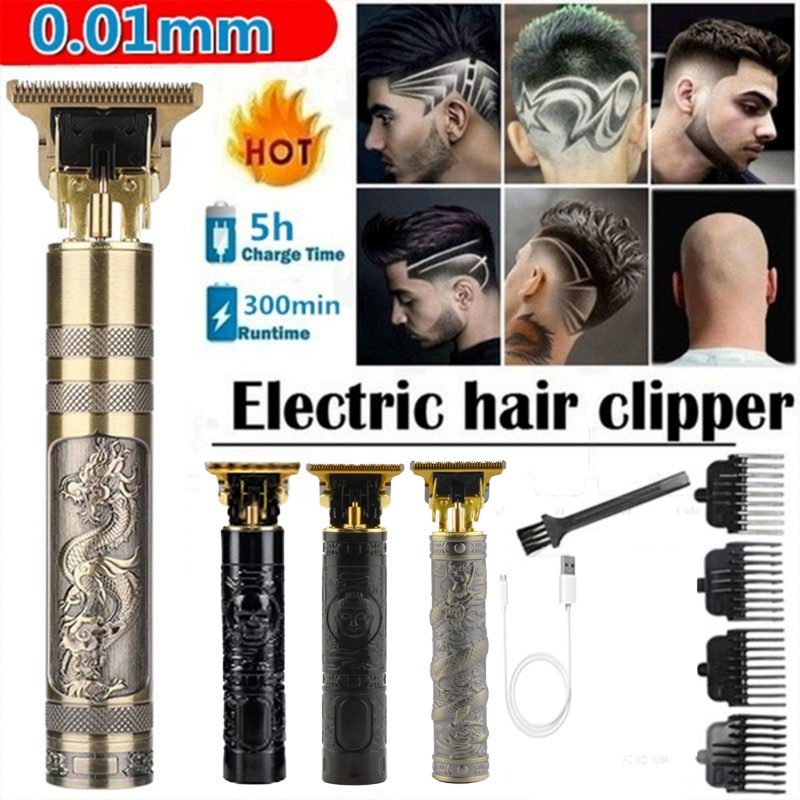 USB Trimmer Professional Hair Style Tool Rechargeable Hair Clipper Hair ...