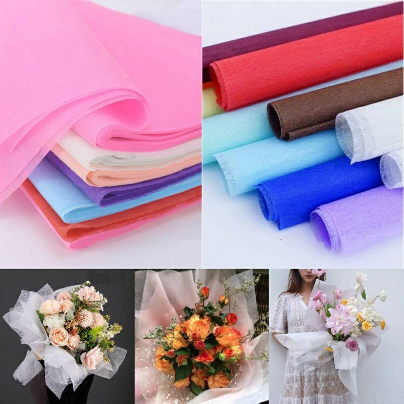 Tissue paper tissue bouquet wrapping tissue | Shopee Philippines