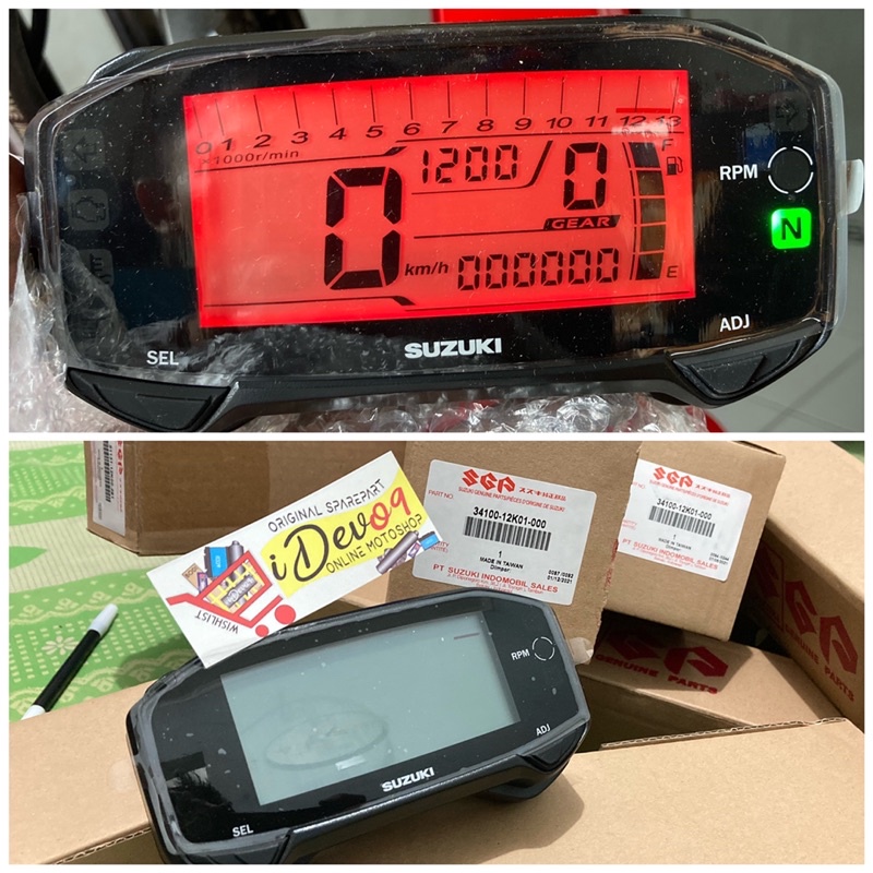 Satria Fu Speedometer Injection Digital Speedometer Satria Fu fi ...