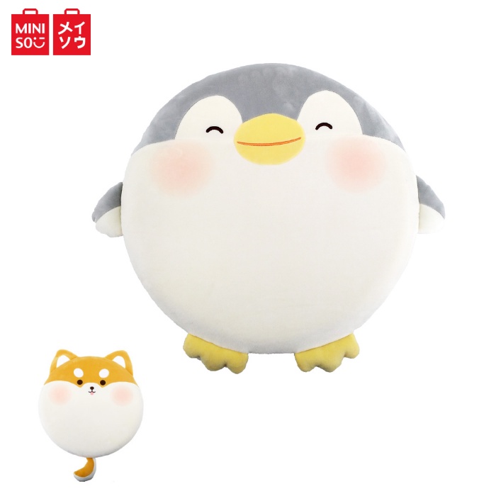 Miniso Cartoon Series Memory Foam Back Cushion Back Pillow Penguin ...