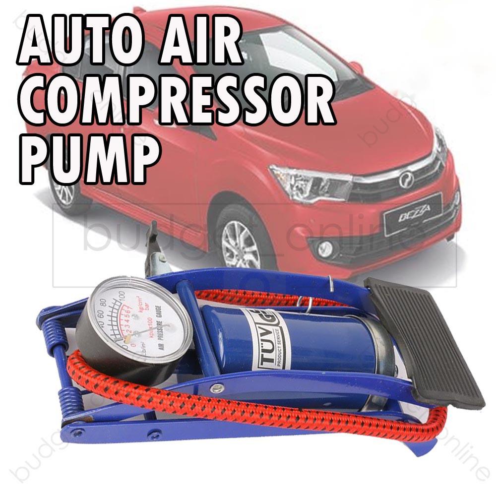 Air Foot Pump High Pressure Foot Tire Inflator Pump For Car/Bike/Ball ...