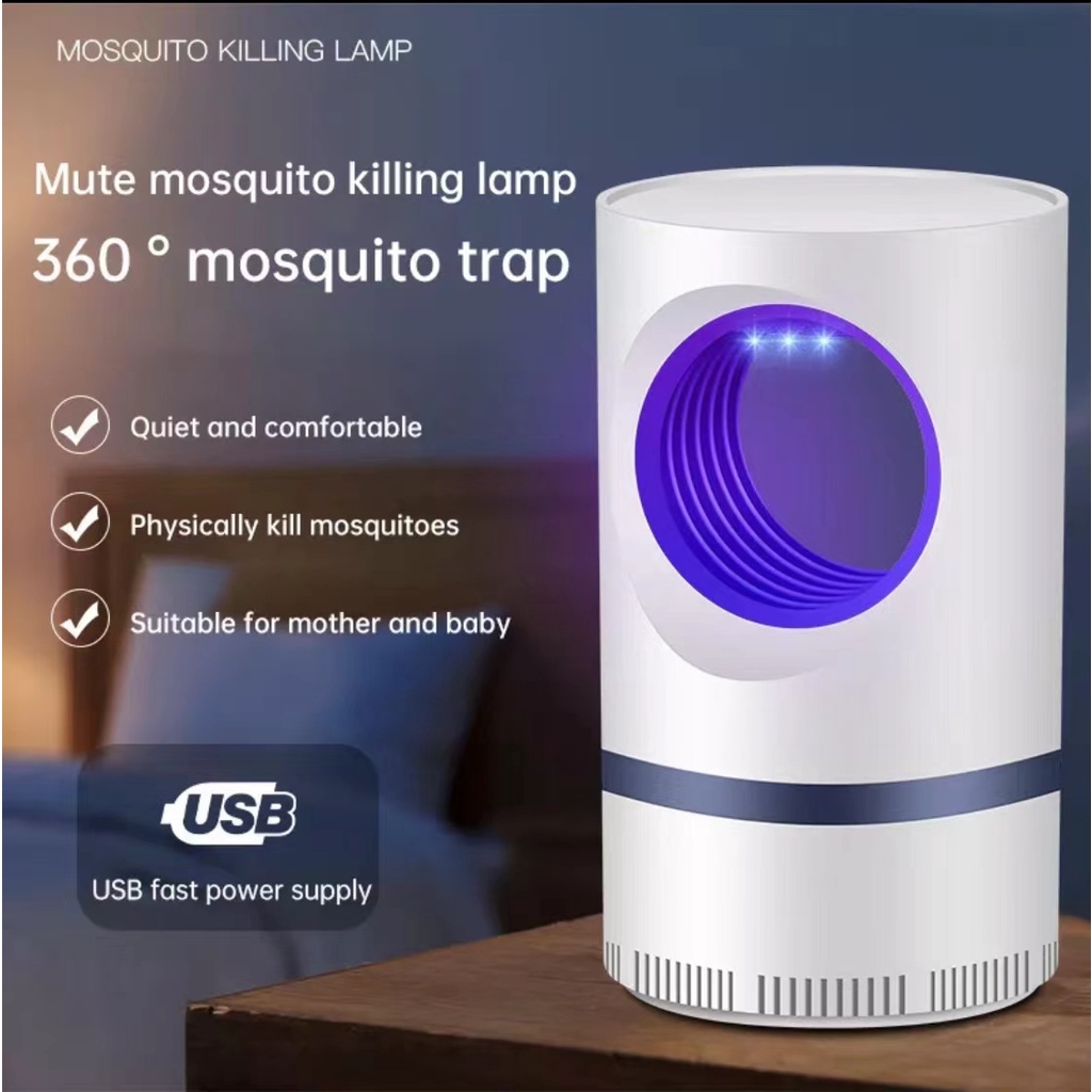 Mosquito Killer USB Electric Mosquito Killer Lamp Photocatalysis Mute ...