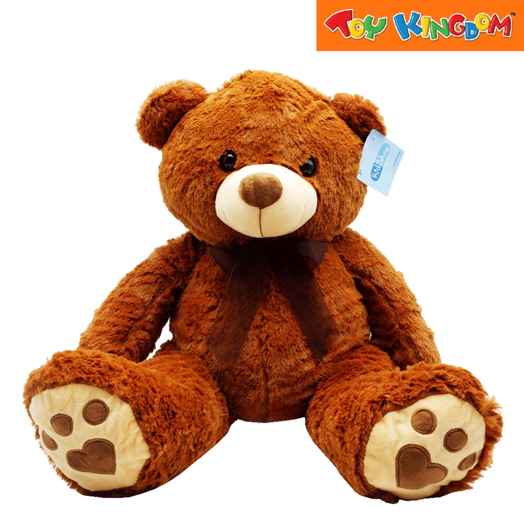 KidShop Sitting Bear Dark Brown 70 cm Stuffed Toy | Shopee Philippines