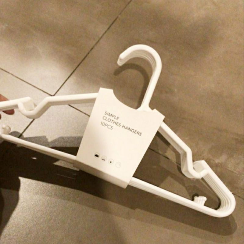 Miniso Clothes Hangers/miniso hanger | Shopee Philippines