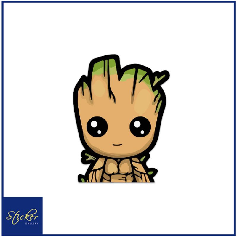 I AM GROOT Waterproof Vinyl Sticker | Shopee Philippines
