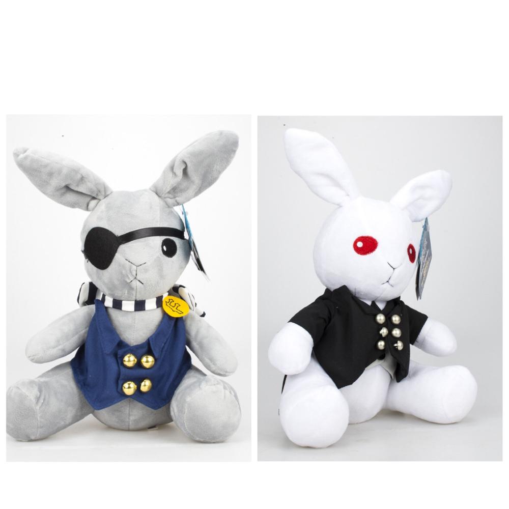 30cm Kuroshitsuji Bunny Butler Rabbit Cosplay Ciel Phantomhive Plush ...