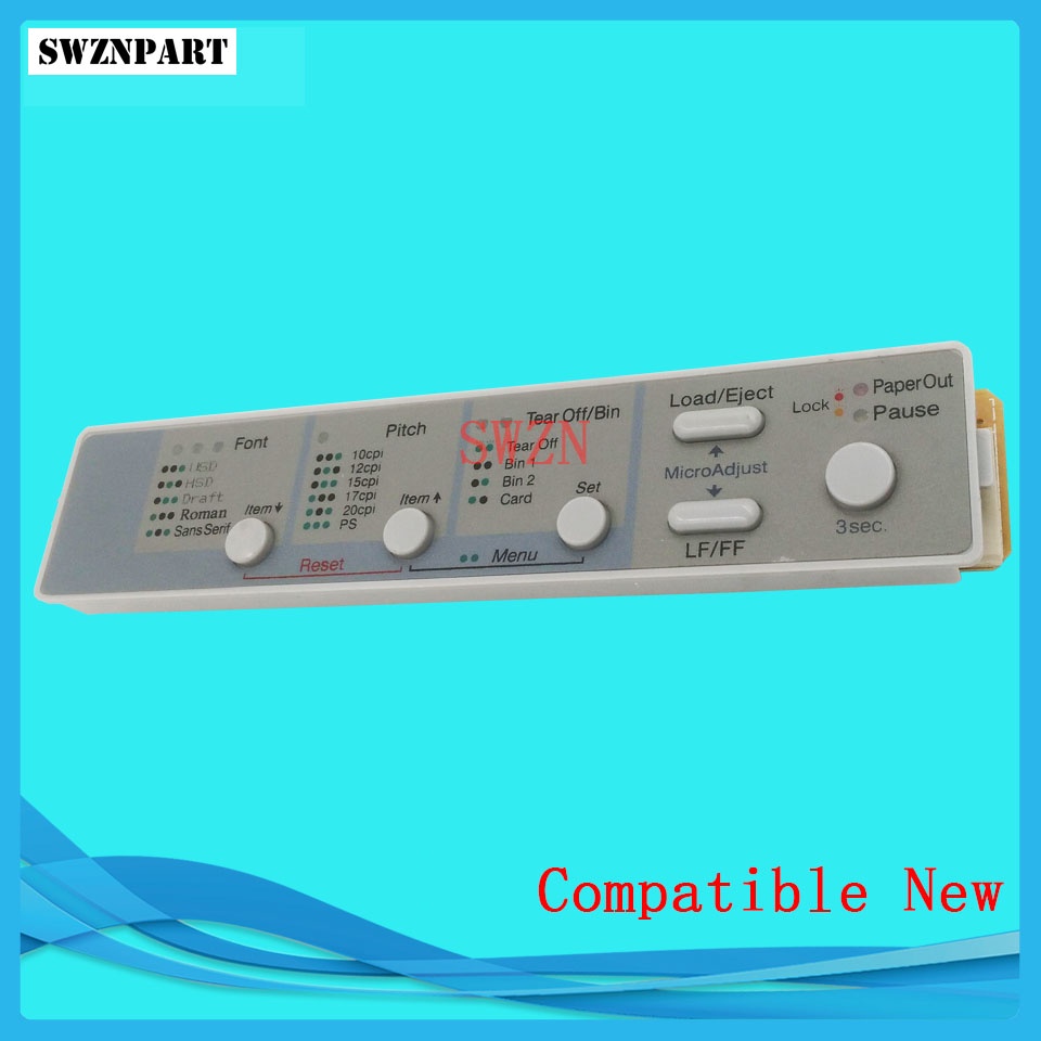 Control Panel for Epson FX2190 FX2175 FX890 LQ2090 LQ590 FX2190 Sheet ...