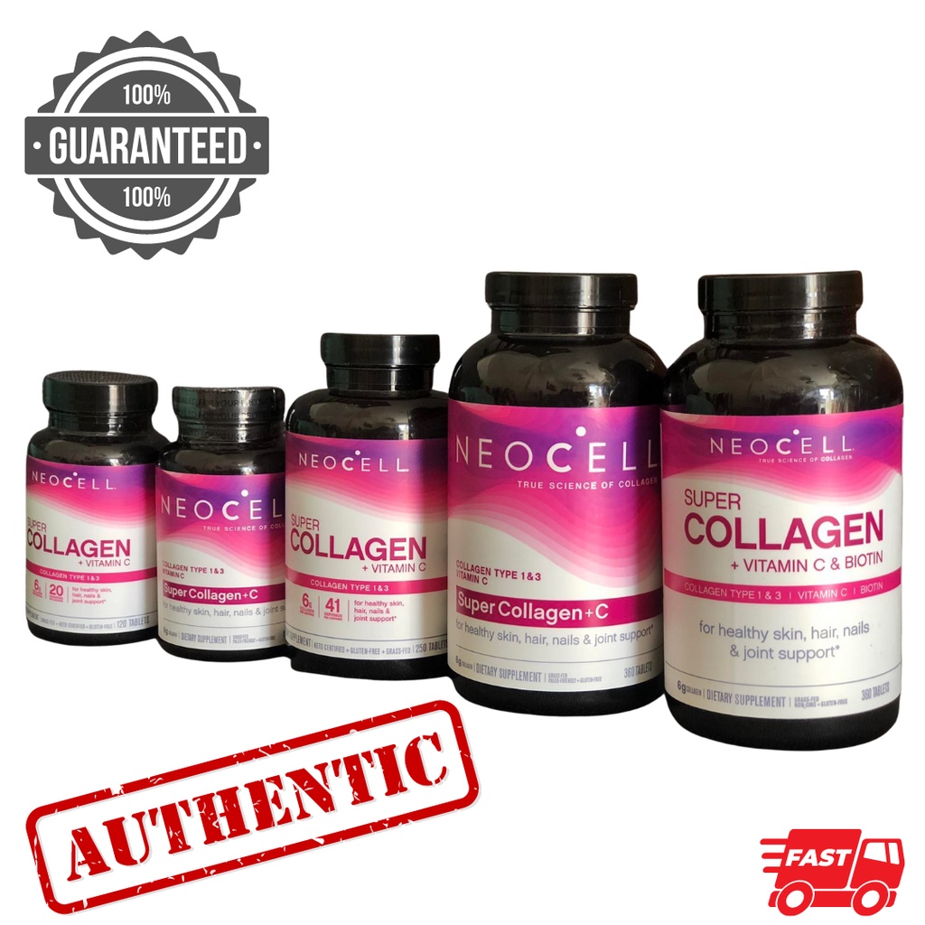NeoCell Super Collagen C 120/360/250 Tablets | Shopee Philippines