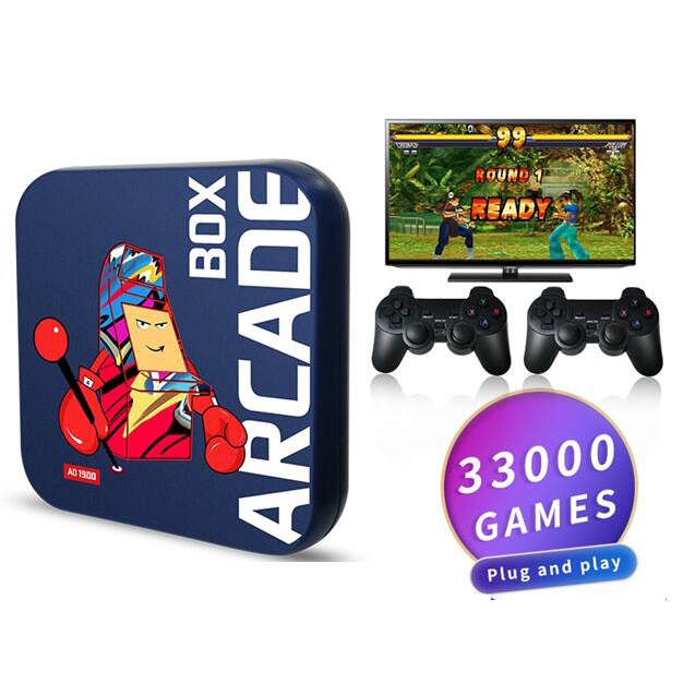 Arcade Box Game Console for PS1/DC/Naomi 64GB Classic Retro 33000 ...