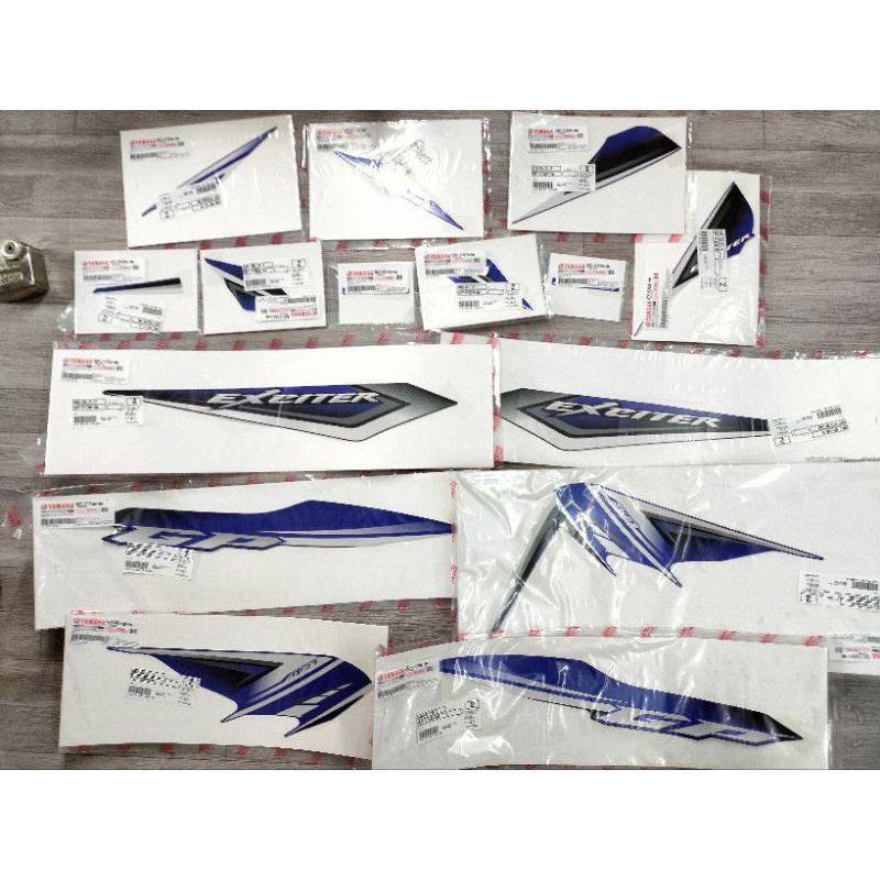 Genuine Exciter 135 GP 2009 Stamp Set | Shopee Philippines