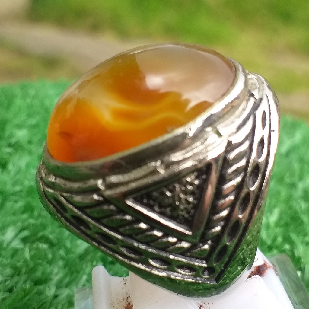 MATAHARI Agate Kladen Sunrise Pacitan Yellow Crystal Gradient Beautiful ...