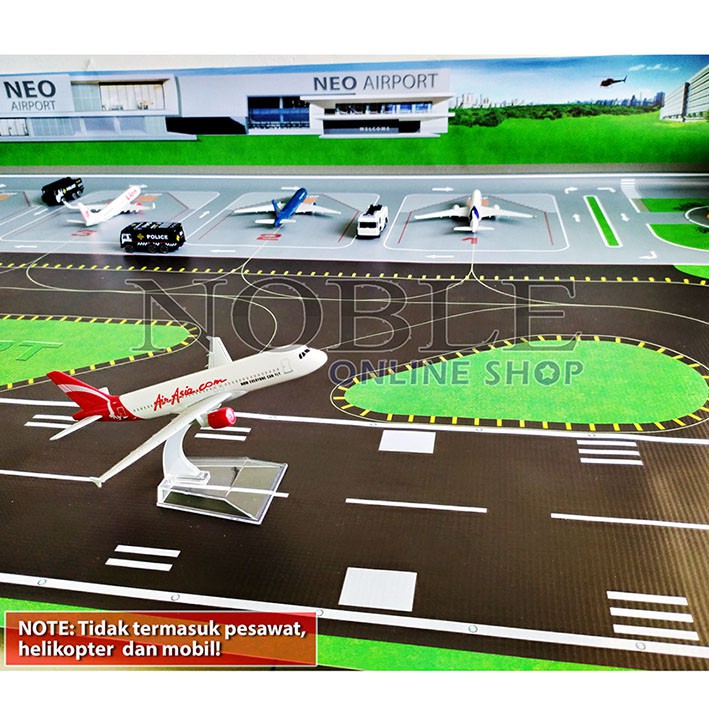 Noble Runway Airplane Airport Foundation Toys Airport Playmat Airplane ...