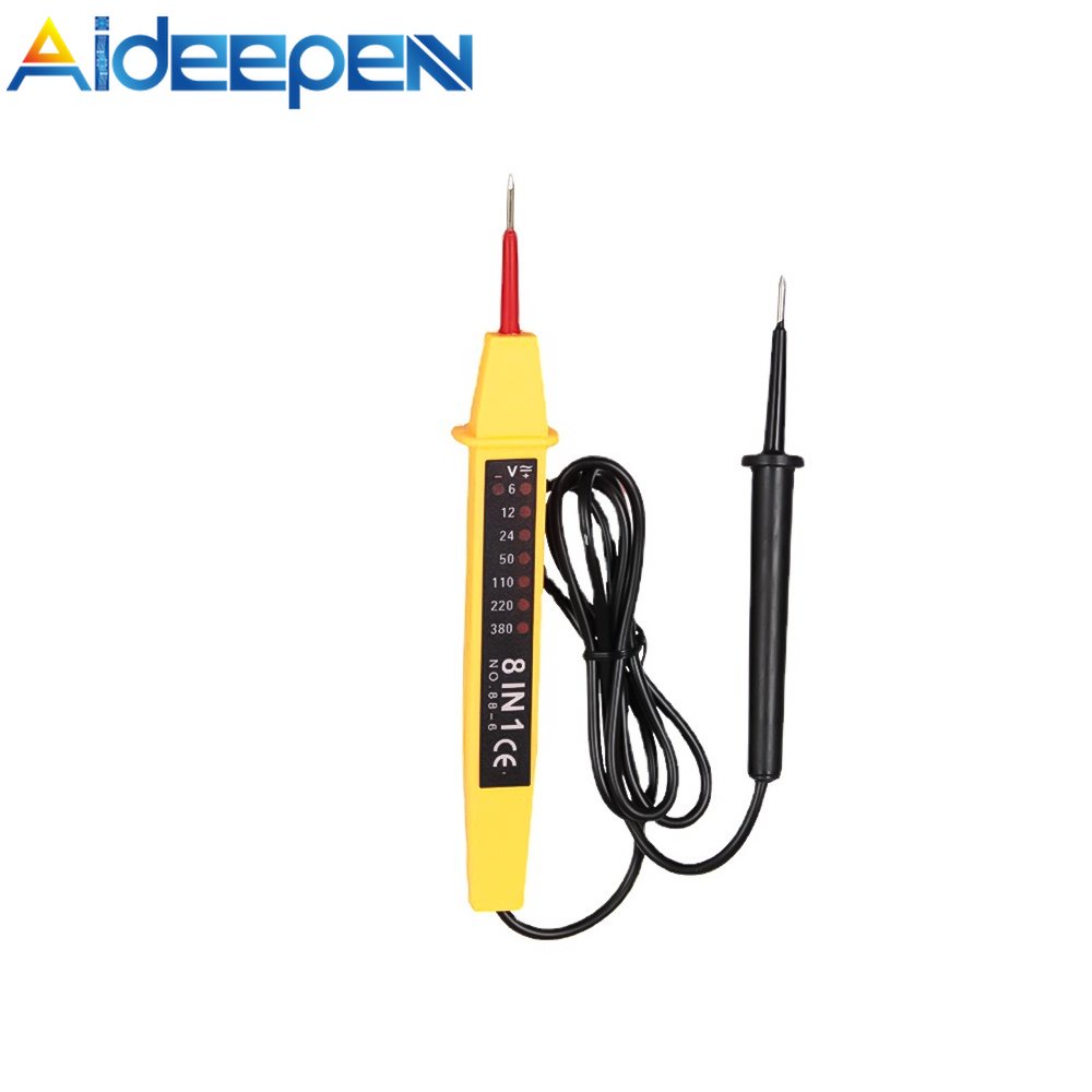 Aideepen Electric Circuit Tester 8 In 1 Voltage Probe Pen Continuity ...