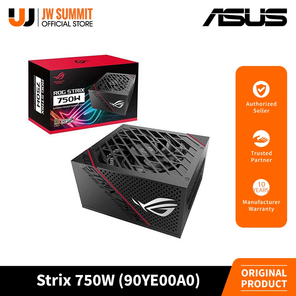 ASUS ROG Strix 750W Gold Power Supply Unit stands out with Axial Tech ...