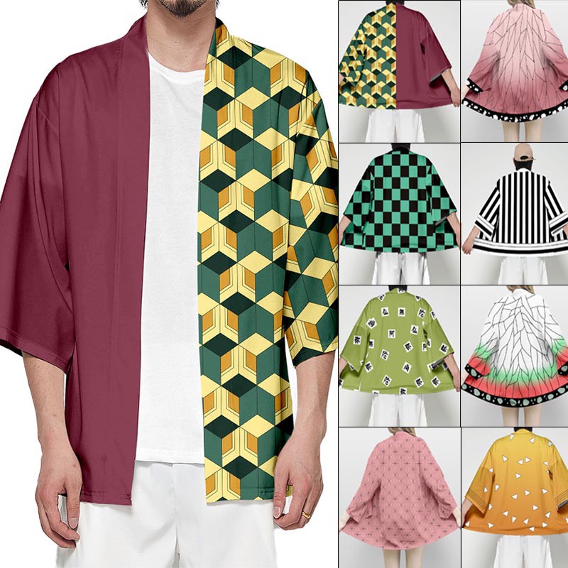 COD!!!【Ready Stock】Anime Demon Slayer: Kimetsu No Yaiba Cosplay Unisex ...