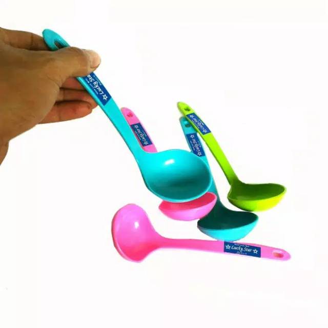 Lucky star vegetable ladle 18 cm | Shopee Philippines