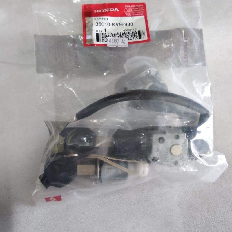 Key Set Assy 35010-KVB-930 Rear Seat Ignition Key Set ORI Honda Vario ...