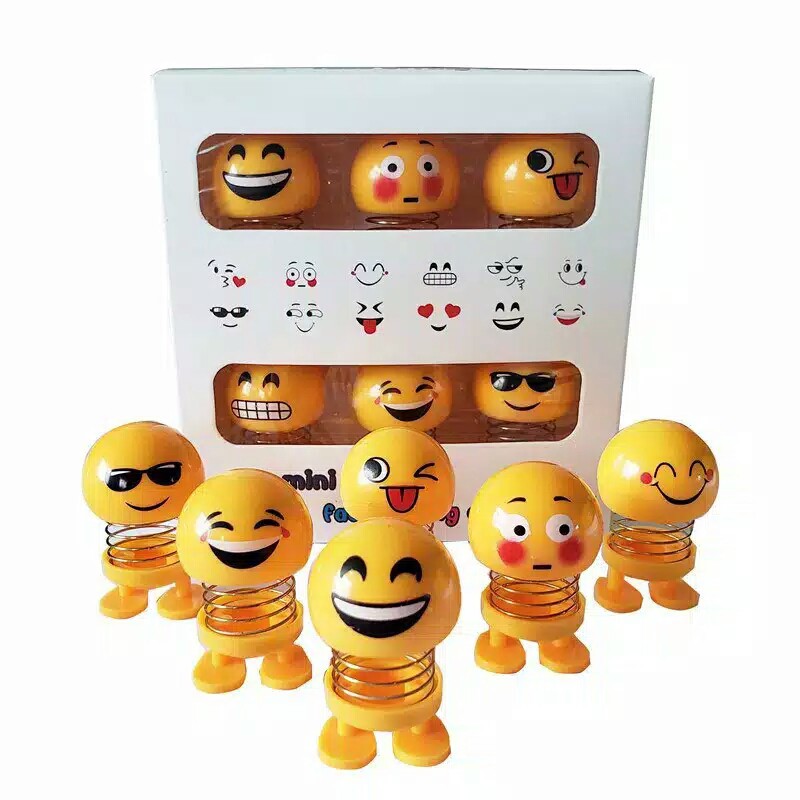 Emoticon Doll Mini/Emoticon Display Per Mini Cute & Unique | Shopee ...