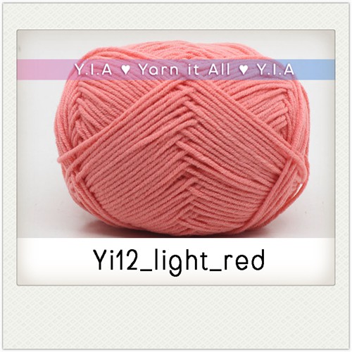 Yia A 4Ply Milk Cotton Yarn Crochet Soft Knitting Wool Thread 50G ...