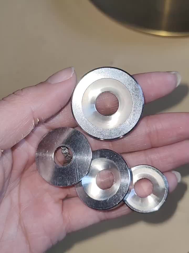 M3 M4 M5 M6 M8 M10 304 Stainless Steel Countersunk Washer Concave ...