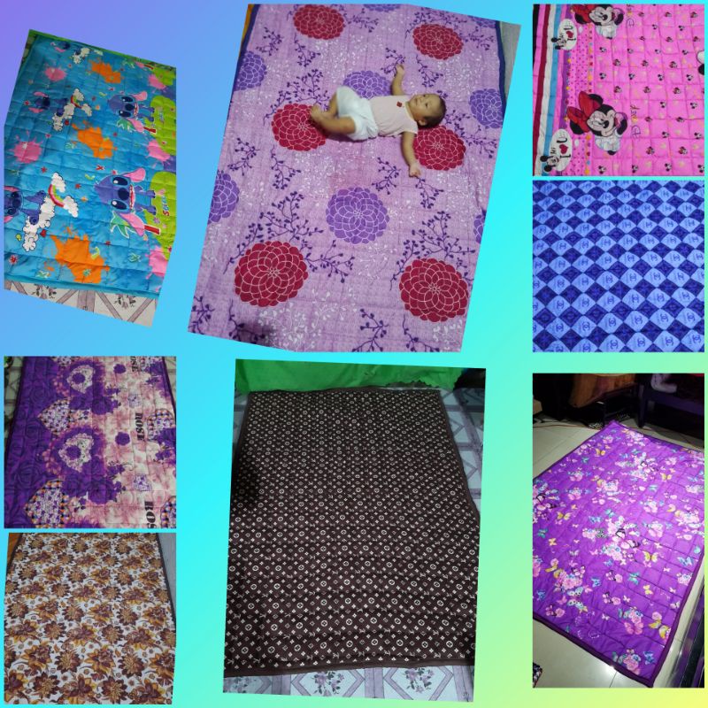 Double // Bed Cover / Sapin sa Higaan/ Comforter( 44x60 in) | Shopee ...
